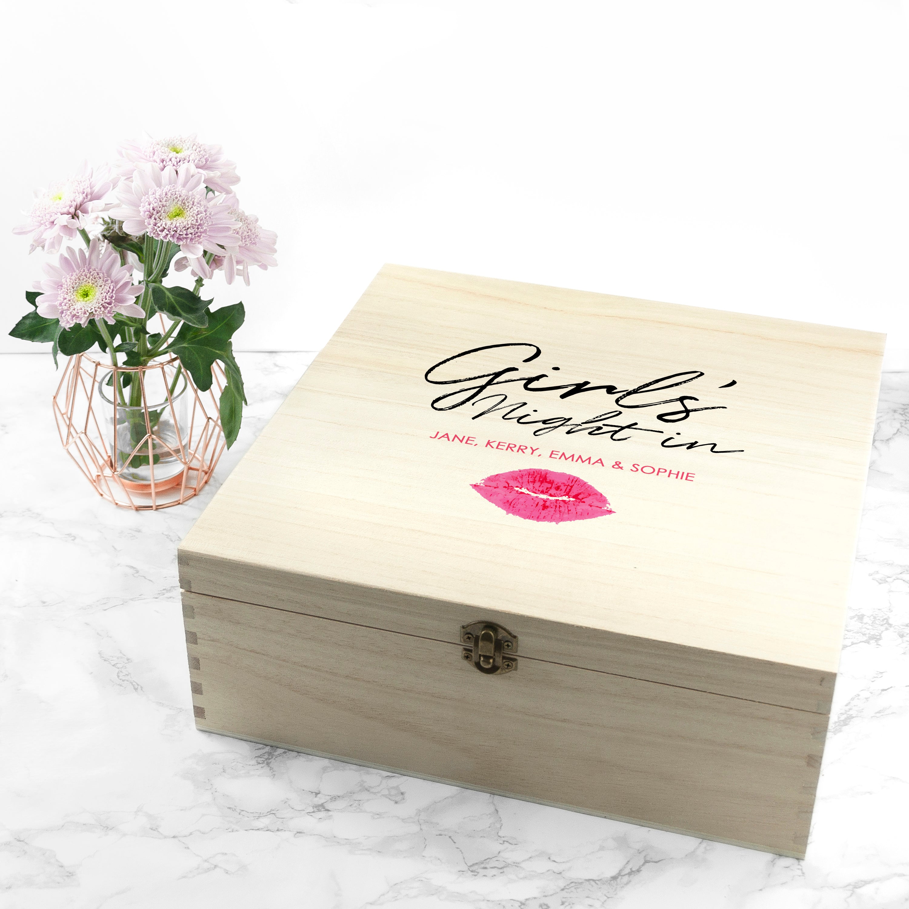 Personalised Exclusive Girls Night Accessories Box | Gifts for Her ...