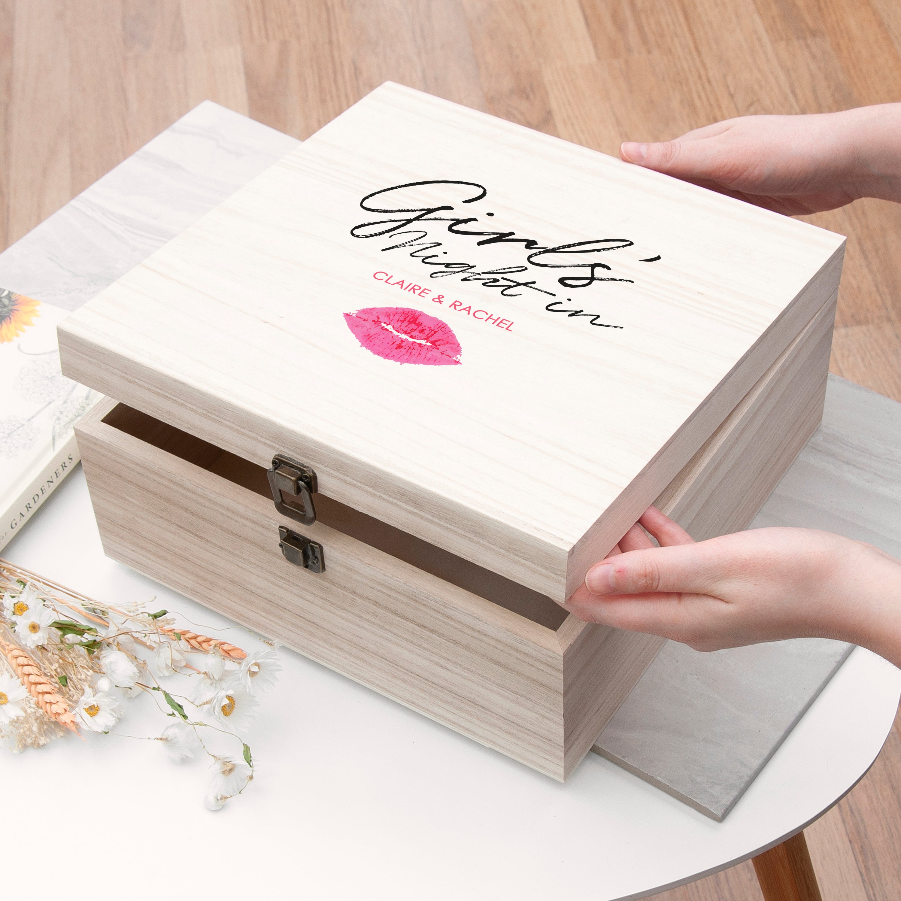 Personalised Exclusive Girls Night Accessories Box | Gifts for Her ...