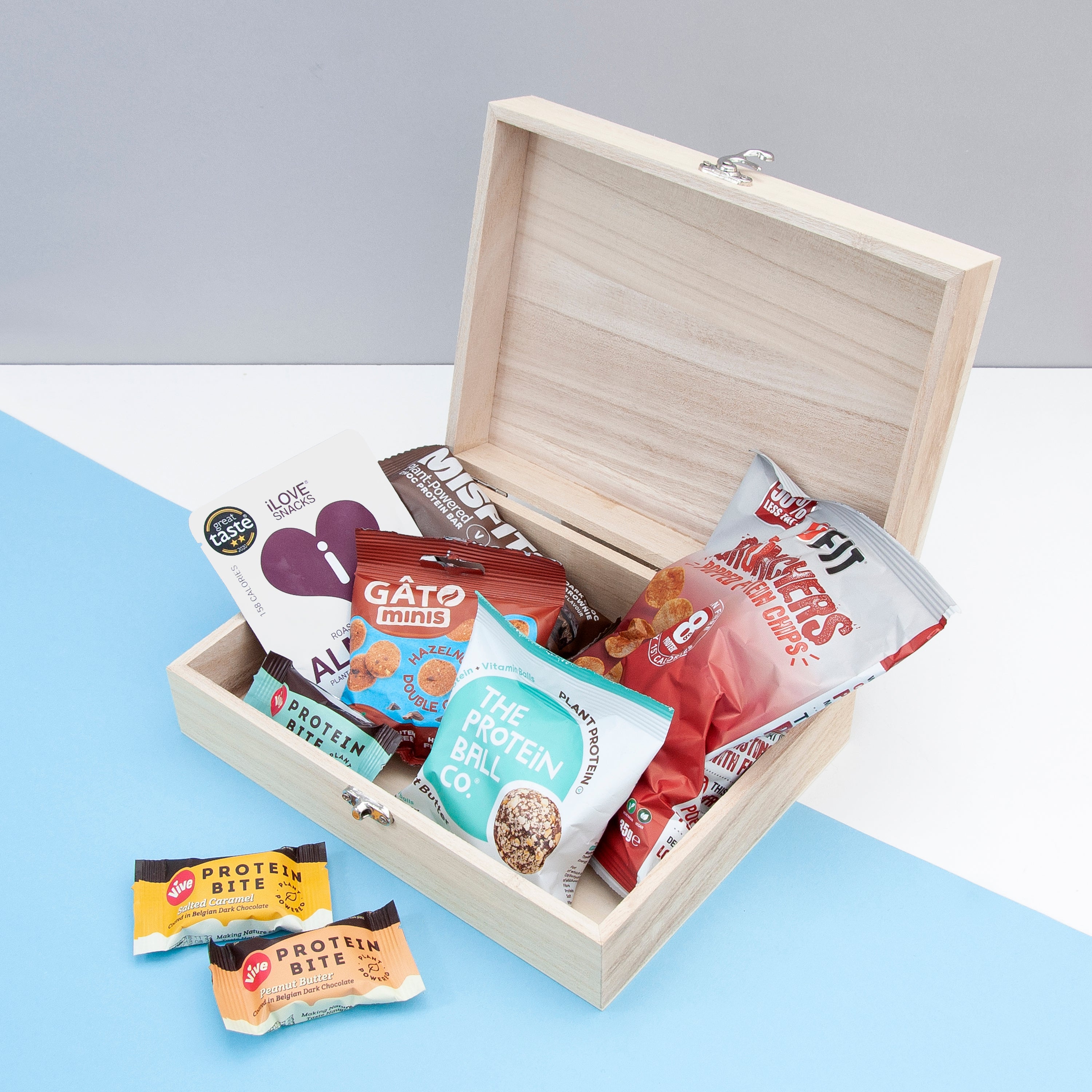 Personalised Legendary High Protein Vegan Hamper Snacks Box | Gifts for ...