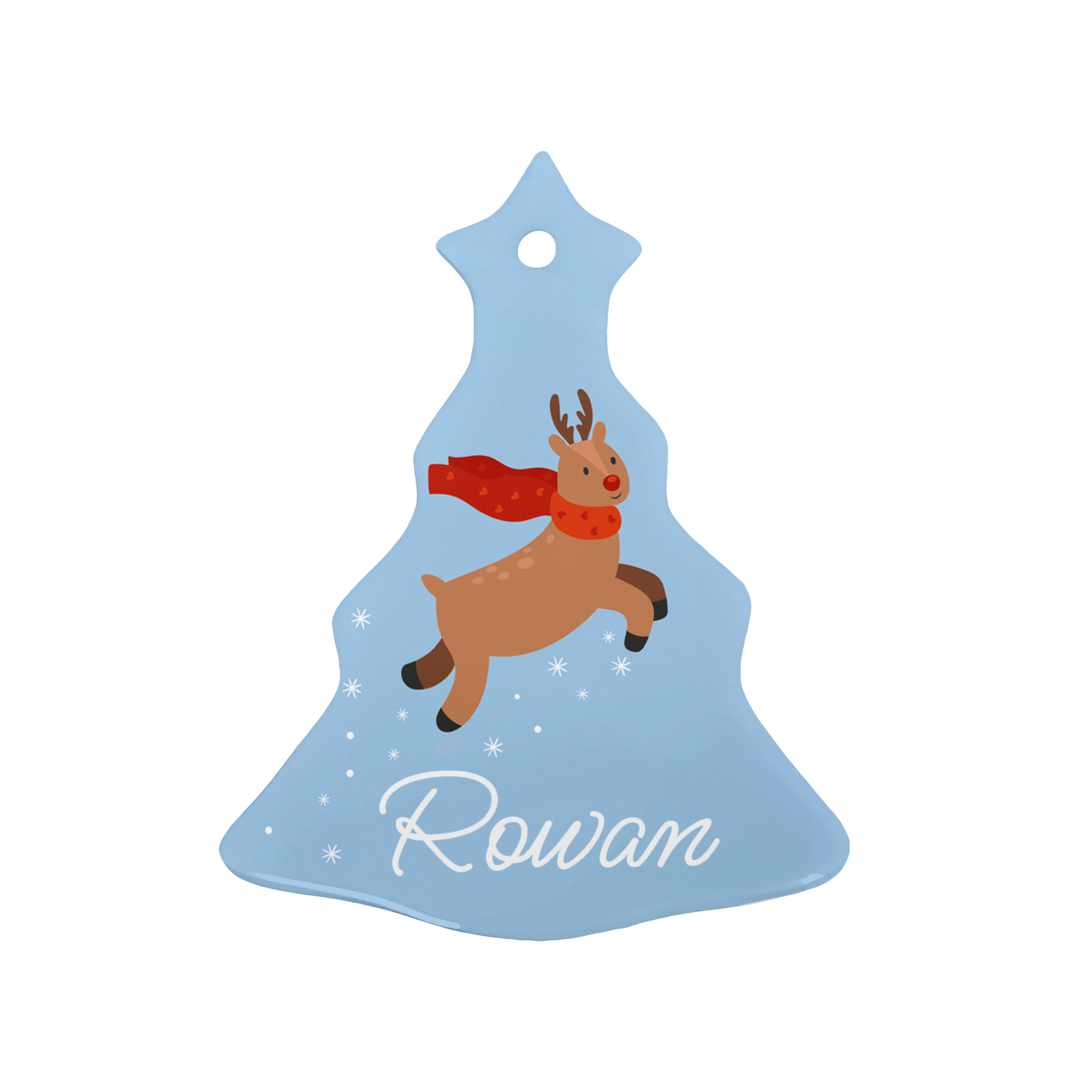 Personalised Flying Rudolph Christmas Decoration | Gifts for Kids ...