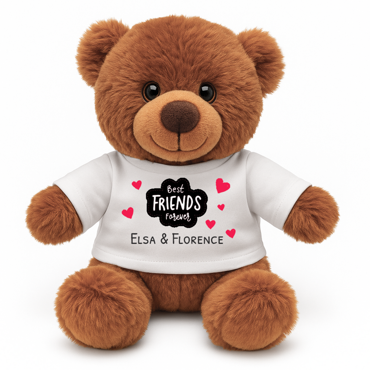 Personalised Kid's Best Friends Forever Teddy Bear | Treat Republic