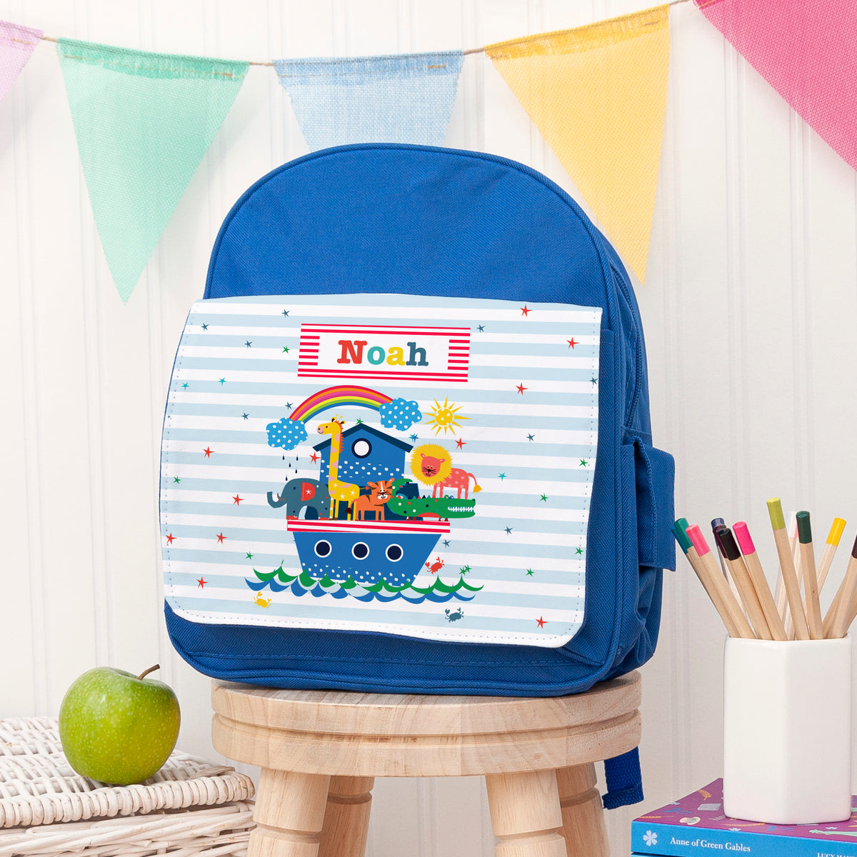 Personalised Kid's Noah's Ark Mini Rucksack | Children's Gifts | Treat ...