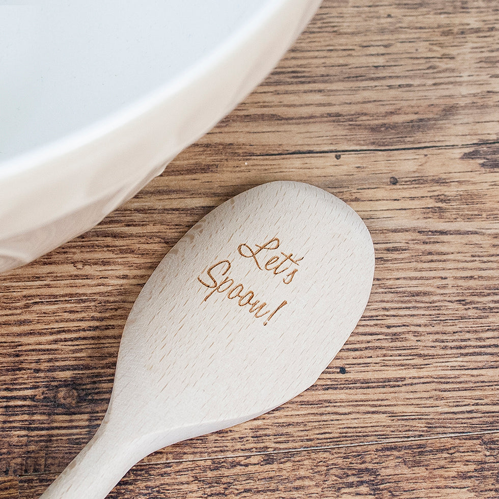 Personalised Wooden Spoon | Kitchenware Utensil | Treat Republic