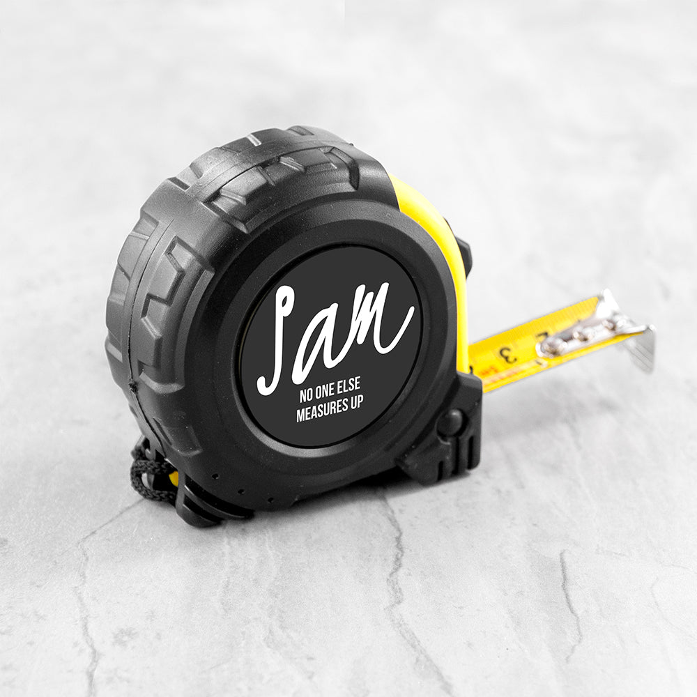 Personalised Handwritten No One Else Measures Up Tape Measure | Treat ...