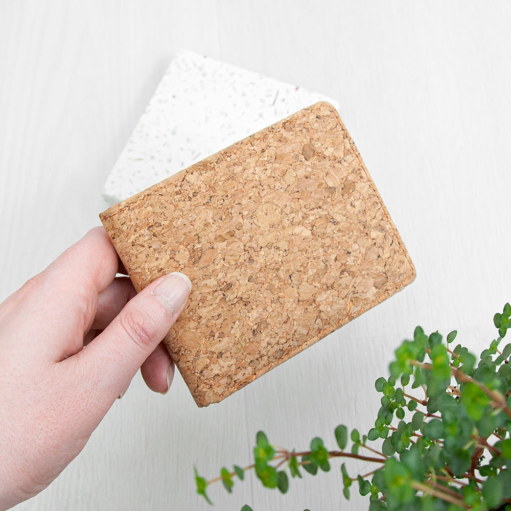 Natural Cork Wallet | Gifts for Him | Eco Friendly | Treat Republic