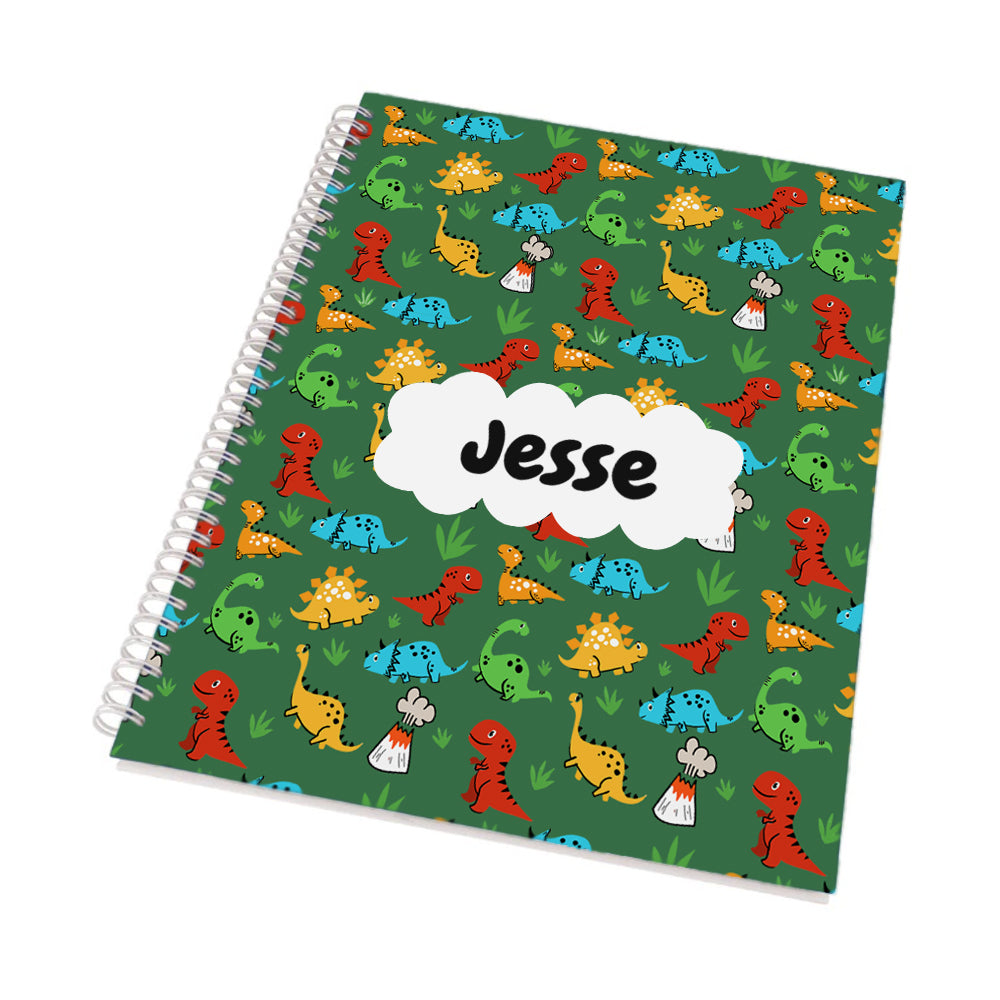 Personalised Colourful Kids A4 Notebook | Back to School | Treat Republic