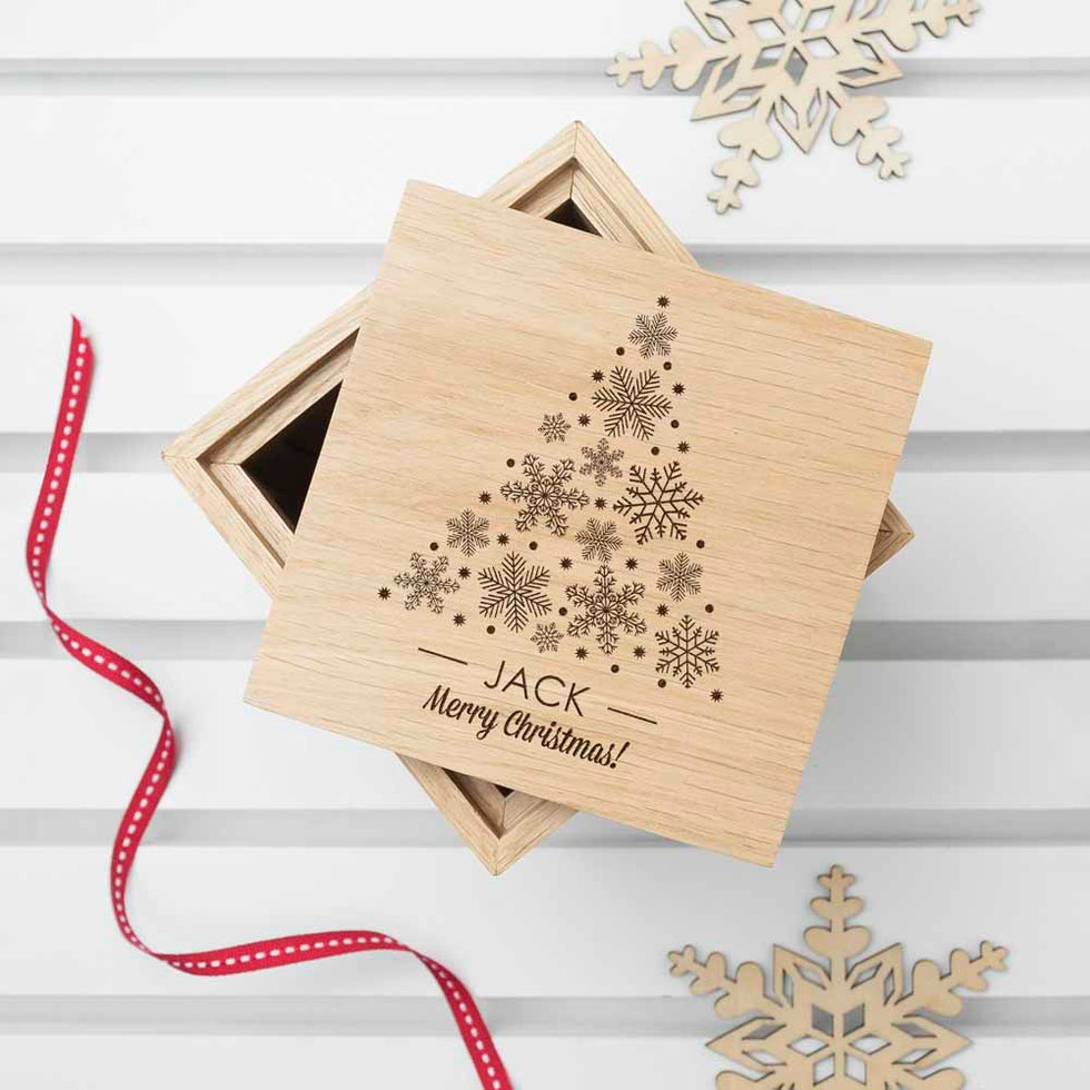 Personalised Christmas Photo Cube | Keepsake | Decorations | Treat Republic