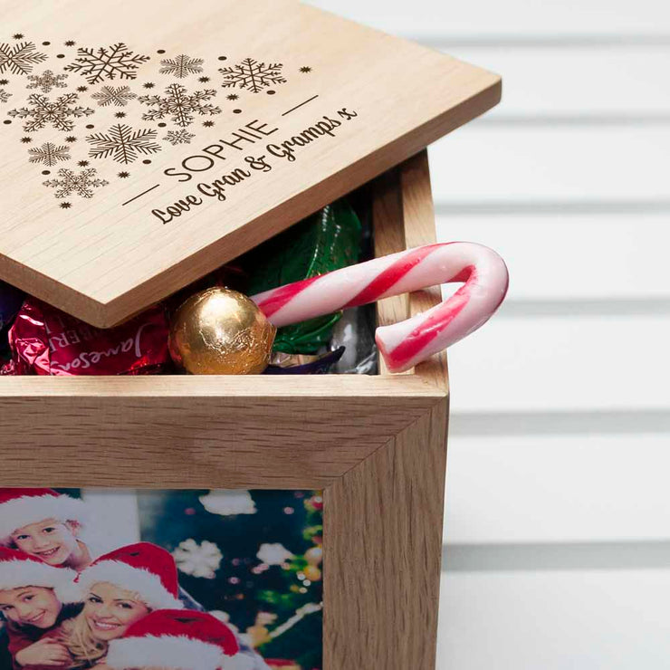 Personalised Christmas Photo Cube | Keepsake | Decorations | Treat Republic