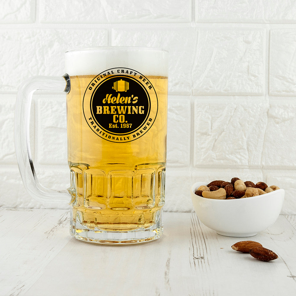 Personalised Brewing Company Beer Tankard | Treat Republic