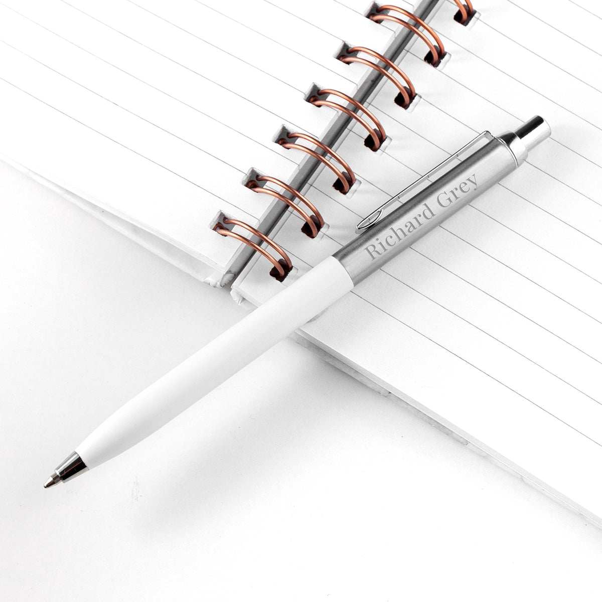 Personalised Classic Script Ballpoint Pen by Pierre Cardin | Treat Republic