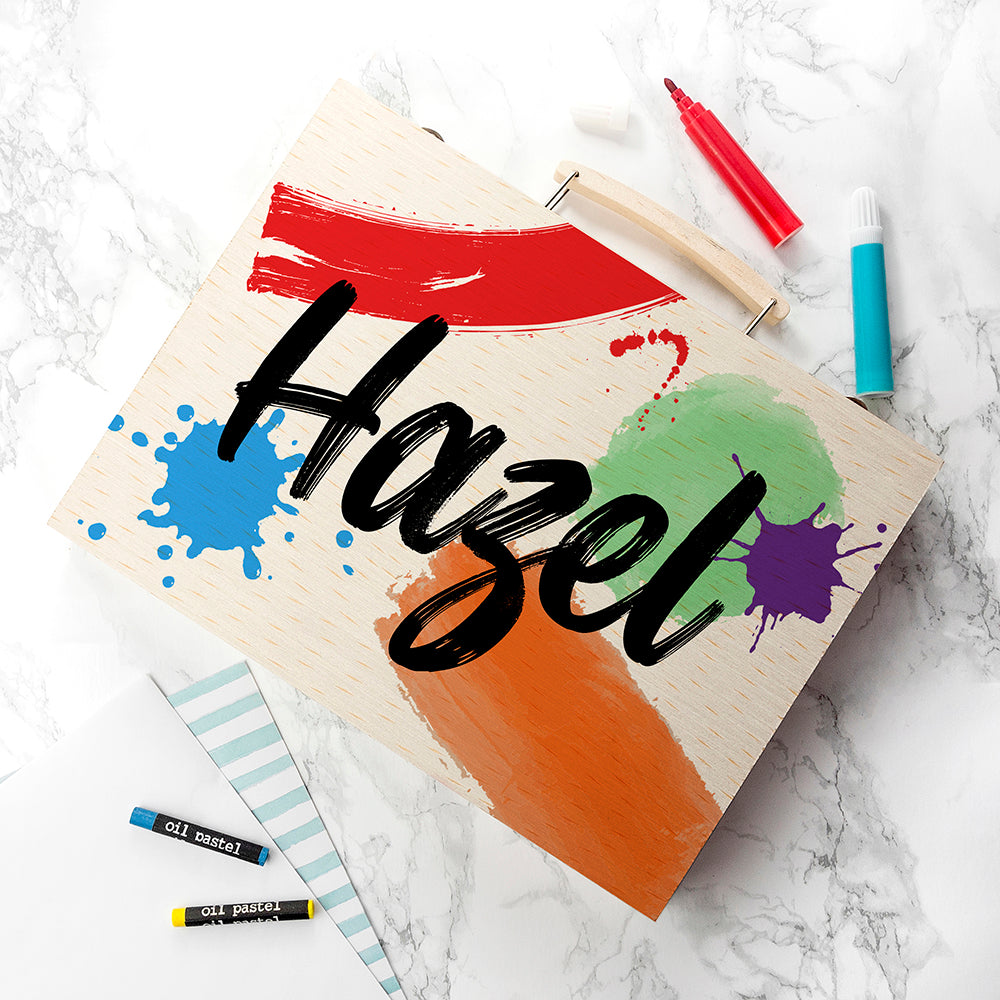 Personalised Colour Splash Children's Colouring Set | Treat Republic