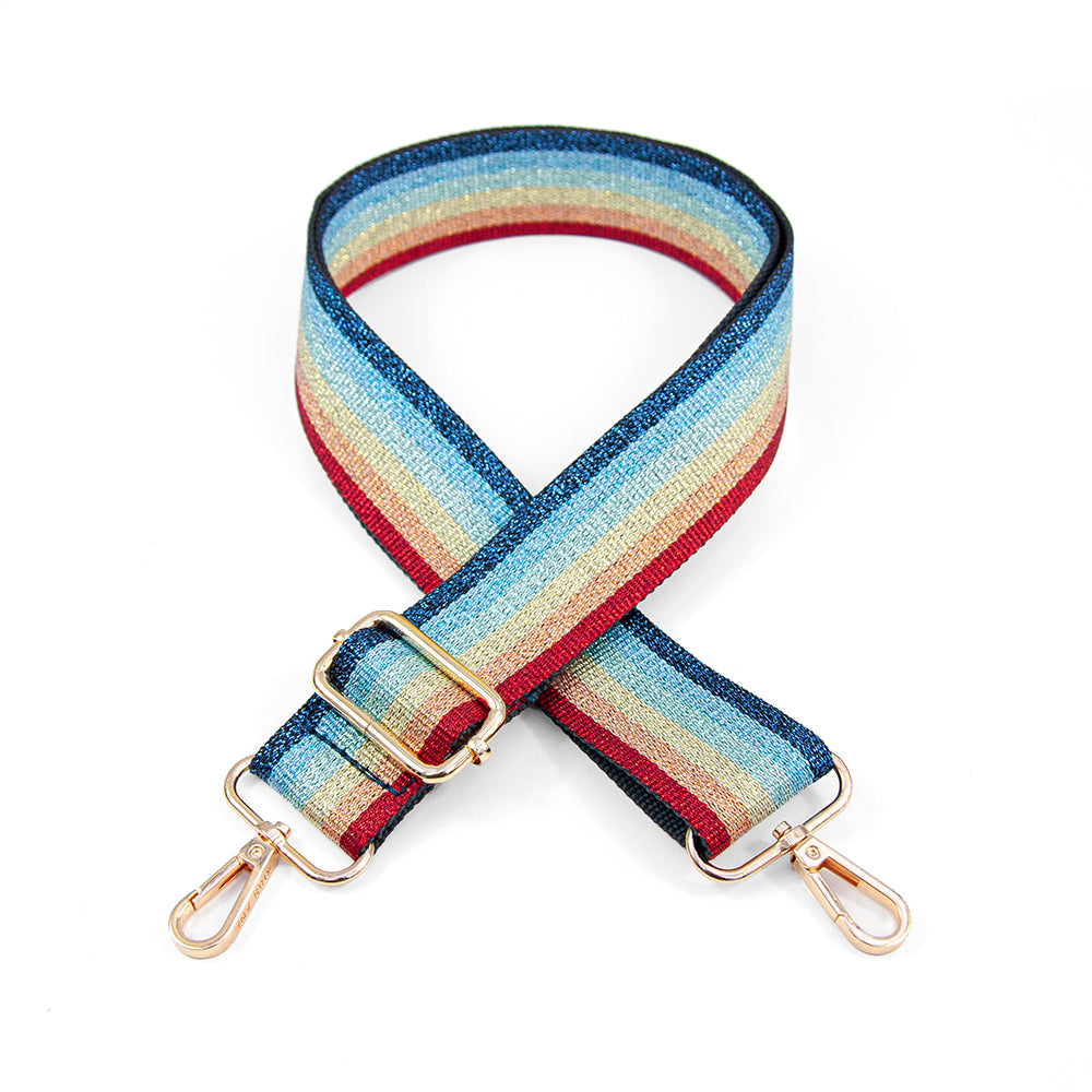 Crossbody Wide Strap - Metallic Rainbow | Treat Republic