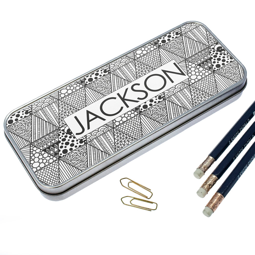 Abstract Sketch Pencil Case | Treat Republic