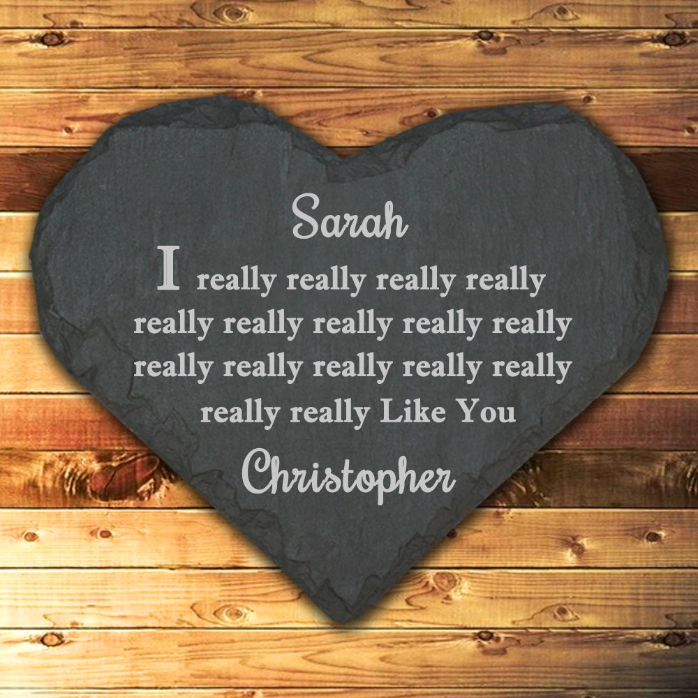 I Really Really Really... Like You Heart Keepsake | Treat Republic