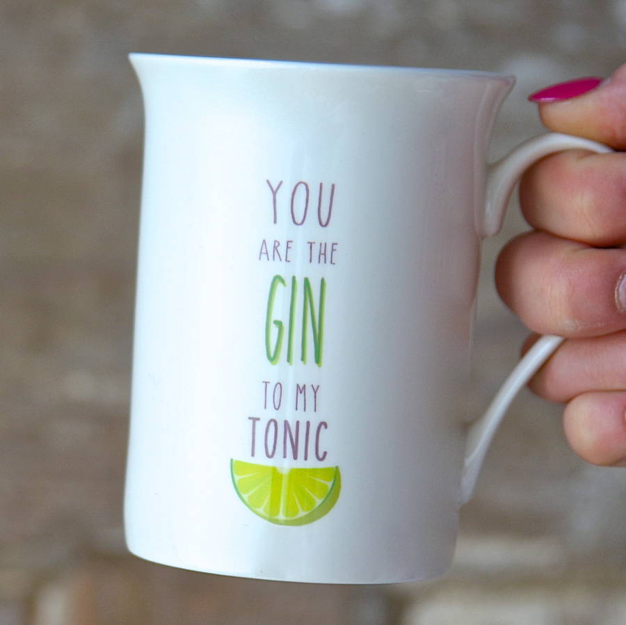 Personalised Gin and Tonic Mug – Treat Republic
